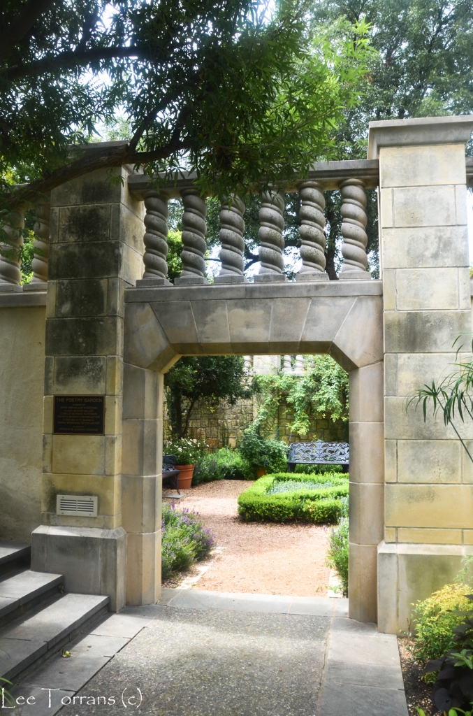 The Poetry Garden at the Dallas Arboretum - Lee Ann Torrans
