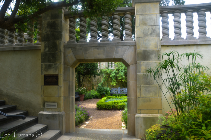 The Poetry Garden at the Dallas Arboretum - Lee Ann Torrans
